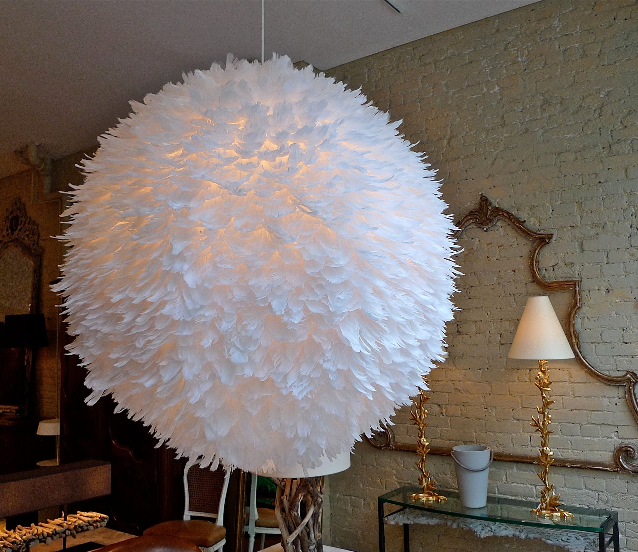 Hand Made Feather Ball | Bespoke Luxury Decor | Shop Online – TrianonDesign