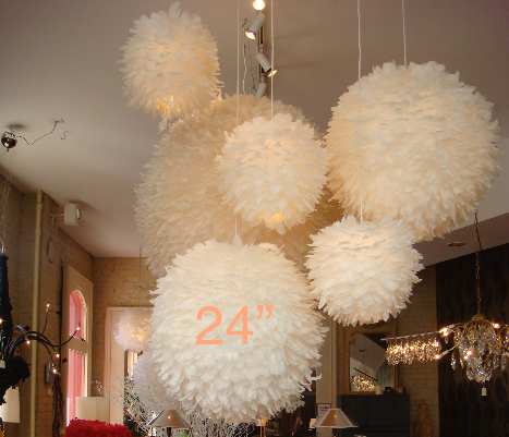 Hand Made Feather Ball | Bespoke Luxury Decor | Shop Online – TrianonDesign